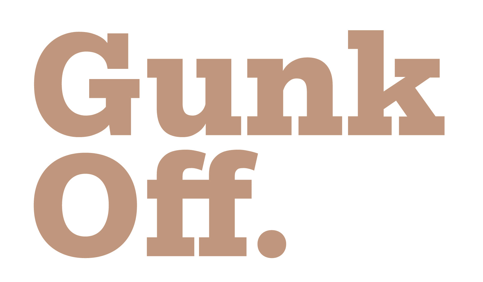 Influencers – Gunk Off Skincare